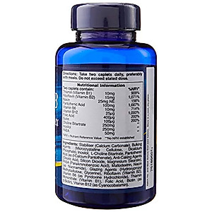 Complete B Vitamin B-Complex 100 Easy to Swallow Coated caplets