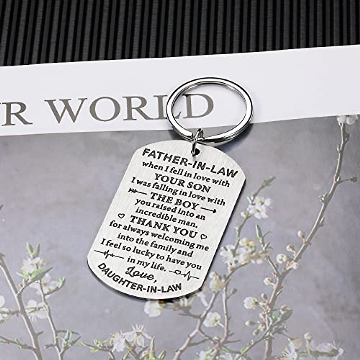 Fathers Day Birthday Gifts for Dad Father of The Groom Gifts Dad Gifts from Daughter Christmas Wedding Gifts for Dad Father of Groom Father in Law Gifts from Daughter in Law Stocking Stuffers for Men