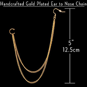 Body Candy Handcrafted Anodized Nose Ring to Dangle Earring 20 Gauge 5/16"