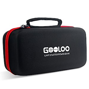 GOOLOO Eva Protection Case for GT4000 GT4000S GT6000 & GT3000 12V Jump Starters,Portable Hard Storage Case Car Tool Gadgets Carry Bag