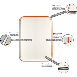 Redgrassgames Everlasting Wet Palette - Painter Lite - 50 Sheets/2 Foam - The Original Wet Palette for Miniature Painting, Approved by Pro Painters