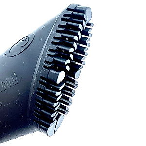 Buff Brite Fur Remover PRO II (2.0) with Fang Adapter - Dog and Cat Grooming Tool, Vacuum Attachment for Pet Hair Removal