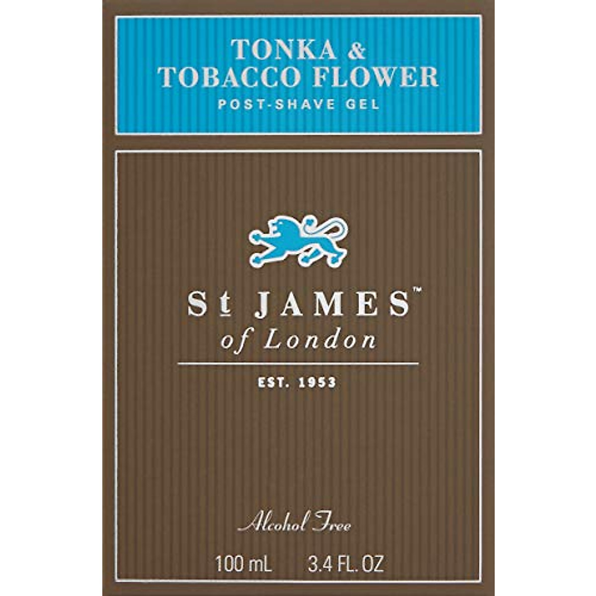 St James of London Tonka & Tobacco Flower Post Shave Gel, 3.4oz