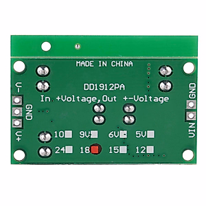 DC-DC Boost Voltage Converter Positive Negative Output Module Power Regulator Volts Transformer Board Output Voltage ±12VDC