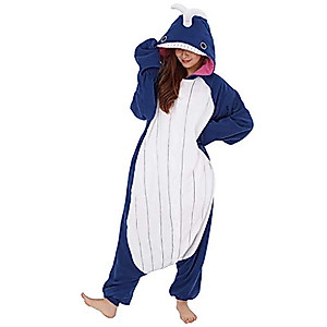 SAZAC Whale Kigurumi Onesie Costume Blue