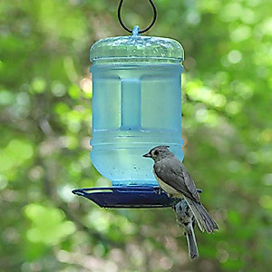 Perky-Pet 780 Outdoor Hanging Water Cooler Bird Waterer and Dispenser,Blue, 1.5 Qt Capacity