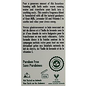 Alpen Secrets Goat Foaming Milk Bath with Lavender Oil, 28.7 Fl Oz (Pack of 2)