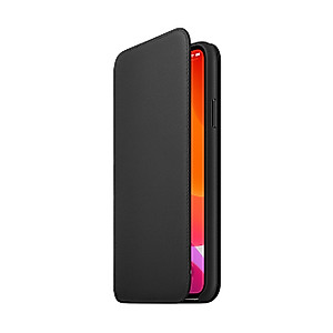 Apple Leather Folio Case for iPhone 11 Pro Max - Black, Slim Fit & Wireless