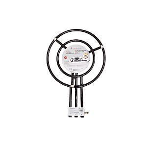 Mabel Home Paella Pan + Paella Burner and Stand Set on Wheels + Complete Paella Kit for up to 20 Servings - 23.65 inch Gas Burner + 25.60 inch Enamaled Steel Paella Pan