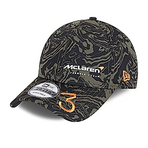 F1 McLaren 2022 Adult Daniel Ricciardo #3 Seasonal All Over Print Hat Black