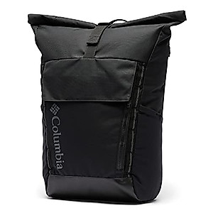 Columbia Unisex Convey II 27L Rolltop Backpack, Black, One Size