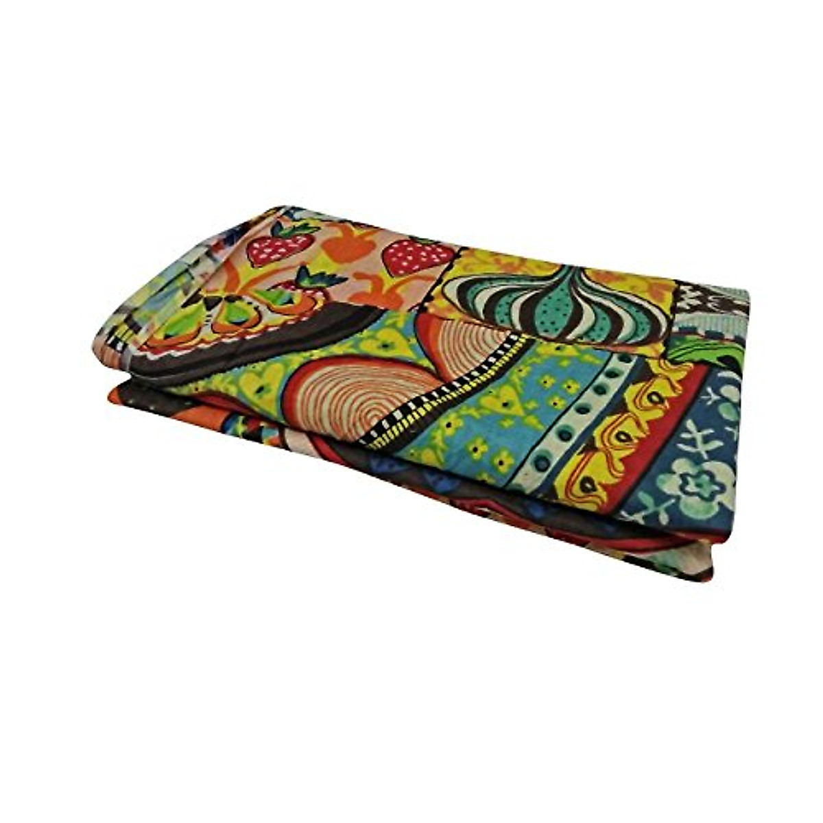 V Vedant Designs Hand Block Printed Indian Natural Cotton Jaipuri Print Sanganeri Kurti Print Fabric by 5 Yard