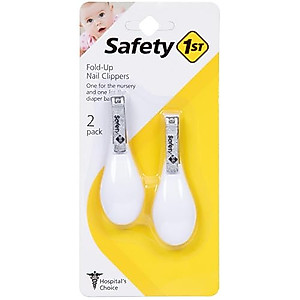 Safety 1st Fold-Up Nail Clippers - 2pk