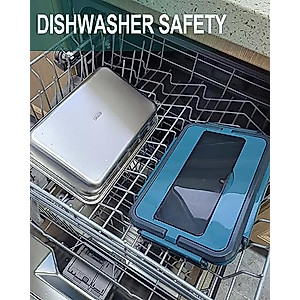 Rhudaky Electric Lunch Box (60 oz & 75W) Food Heater, 3 in 1 Heated Boxes for Adults,Portable Warmer -Self Heating Work/Car/Truck with Large Insulated Bag