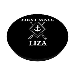 First Mate Liza PopSockets PopGrip: Swappable Grip for Phones & Tablets