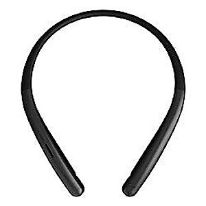 LG Tone Style HBS-SL6S Bluetooth Wireless Stereo Neckband Earbuds Tuned by Meridian Audio, Black
