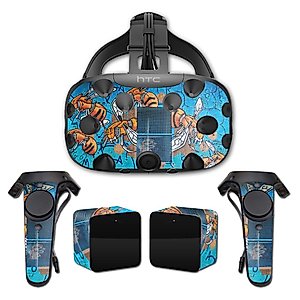 MightySkins Skin Compatible With HTC Vive Full Coverage - Killer Bumble | Protective, Durable, and Unique Vinyl Decal wrap cover | Easy To Apply, Remove, and Change Styles | Made in the USA