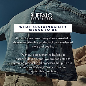 Buffalo David Bitton mens Short Sleeve Kasum Henley Shirt, Ardent, Medium US