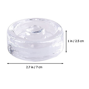 1PC Pickling Kit Glass Weights with Easy Grip Handle for Canning Supplies, Fermenting Weights for Pickling and Canning, Heavy Fermenting Lids Kit for Wide Mouth Mason Jar