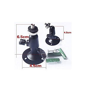 bnafes Camera Bracket Mount Pack of 3 Metal Outdoor/Indoor Use Security Bracket for Oculus Rift Sensor CCTV Suvellicance System