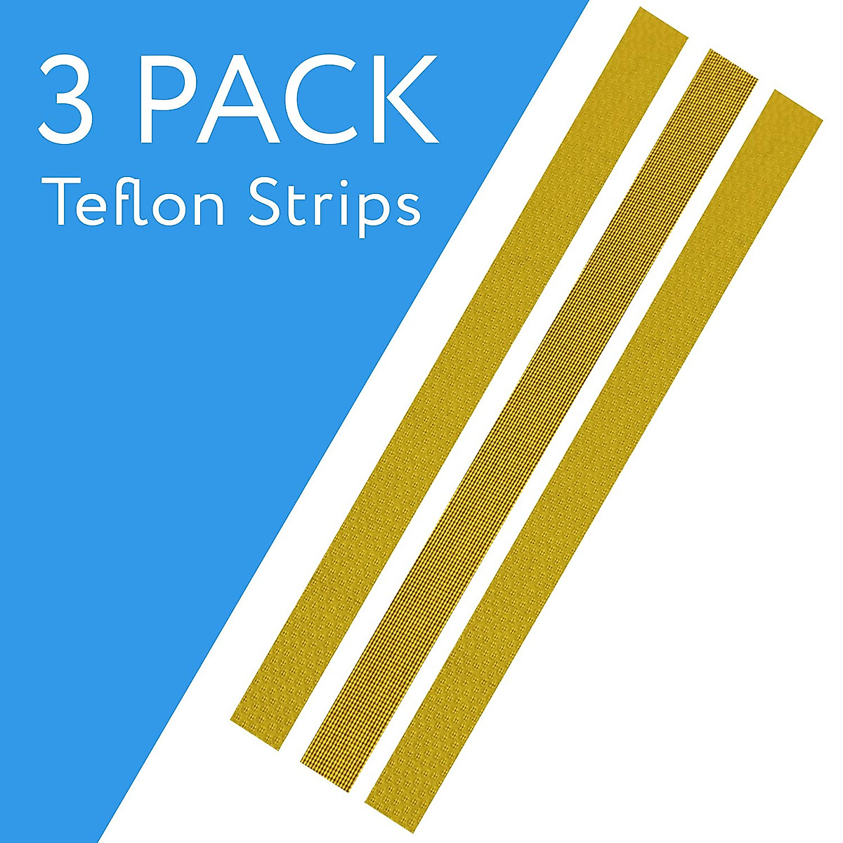 Impresa [3 Pack] Teflon Strips for FoodSaver Vacuum Sealers - Fits FoodSaver, Rival Seal-A-Meal, Weston, Cabella's and Nesco Models