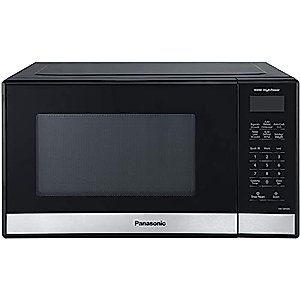 Panasonic NN-SB458S Compact Microwave, 0.9 cft, Stainless Steel