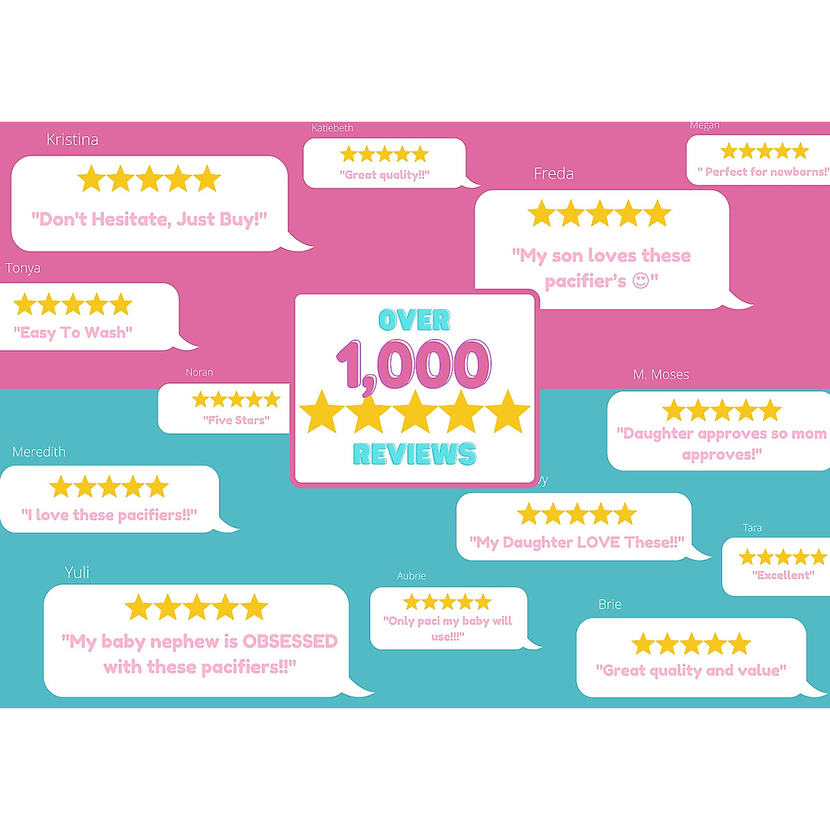 Nookums Pacifier 4 Pack - Orthodontic Single Piece Design - 100% Medical Grade Silicone - BPA Free, Latex Free, Phthalate Free - Paci-Plushies Pacifier Replacement (Purple)