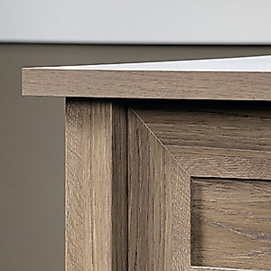 Sauder County Line Side Table/Night Stand, Salt Oak Finish