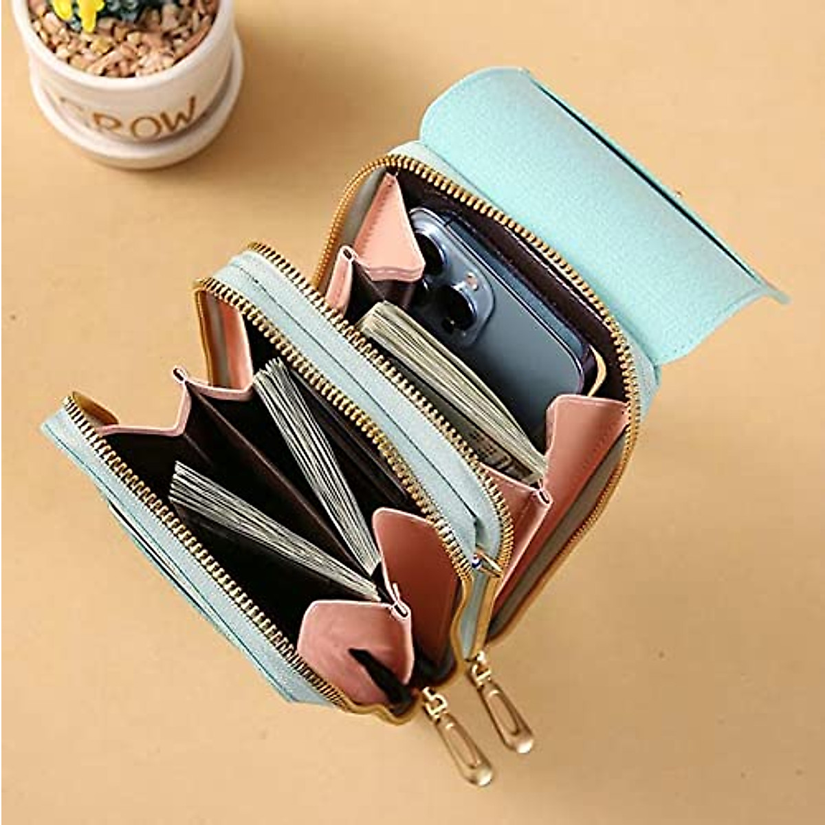 Crossbody Bags for Women Small Wallet for Women Tote Wallet Card Holder Coin Purse Compact Wallet Hobo Bag Crossbody Bags