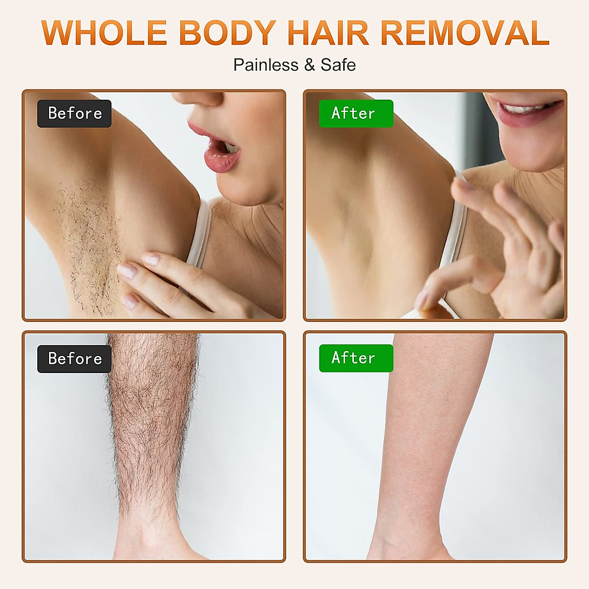 Laser Hair Removal Device with 400-1200nm Wavelength 21J, laser hair removal for women permanent, IPL Hair Removal for Women, IPL Hair Removal Device, Laser Hair Removal Device on Whole Body
