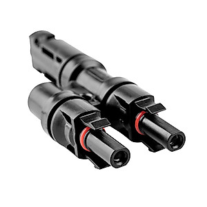 Renogy MMF+FFM for Parallel Connection Between Solar Panels, 1 Pair Y Branch Connectors