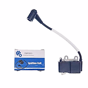 PARTSRUN ID#C11907 Ignition Coil Replaces A411000500 A411000501 for Echo ES-250 PB250LN PB252 PB-250 with boot and spring ZF277-1