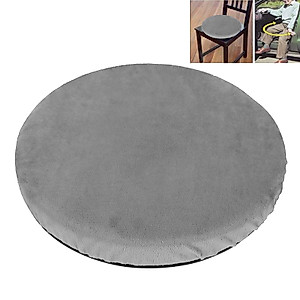 Swivel Seat Cushion, Compact Anti?Slip Washable Swivel Padded, Portable for Summer And Winter Home Car Use Convenient Old People To Get