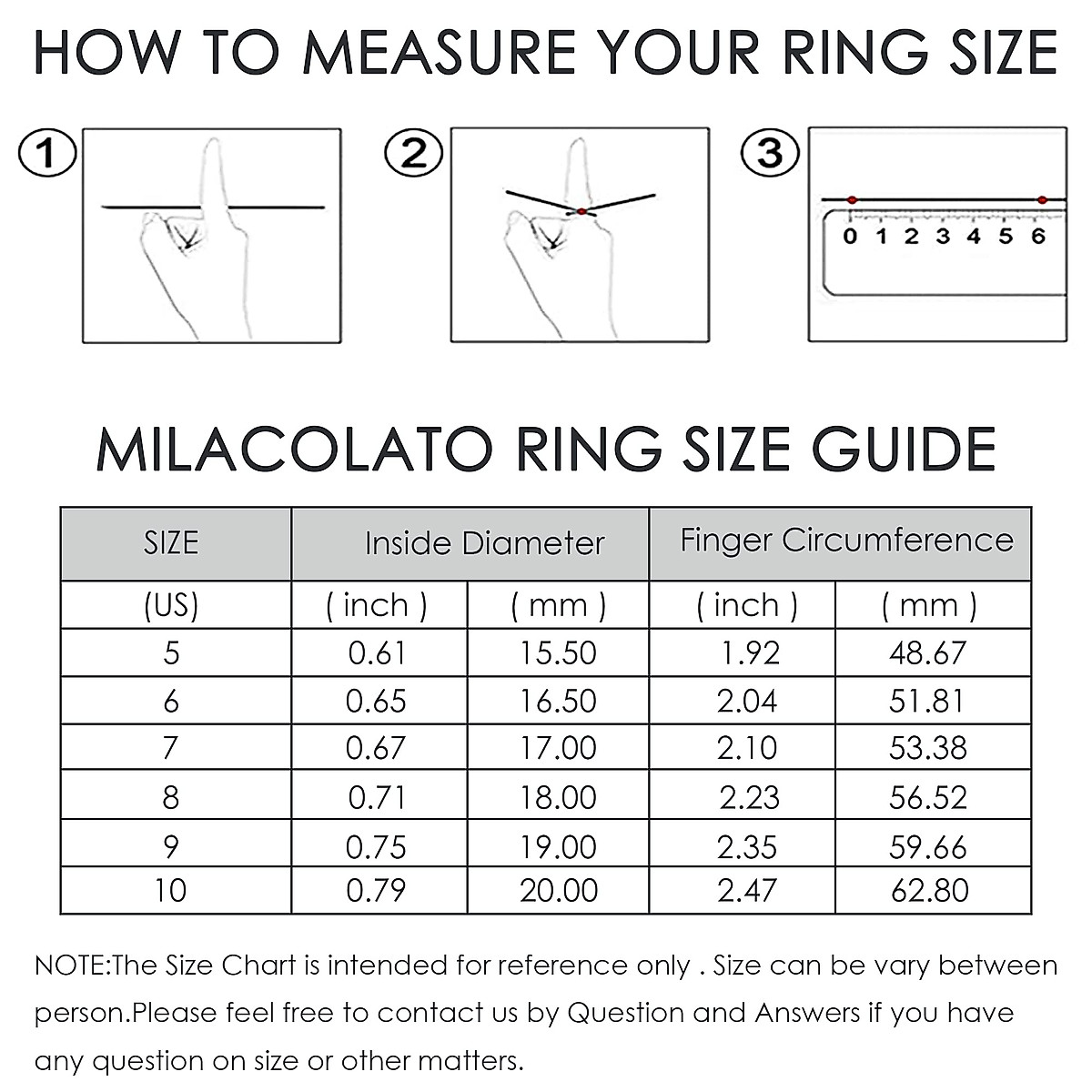 MILACOLATO 925 Sterling Silver Rings for Women 18K White Gold Plated Dome Plain Signet Rings Tarnish Resistant Stackable Statement Band Thumb Ring Comfort Fit Size 10, Smooth Style