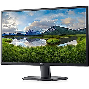 Dell 24 inch Monitor 2021 FHD 16:9 with Comfortview (TUV-Certified), 75Hz Refresh Rate, 16.7 Million Colors, Anti-Glare with 3H Hardness, Black (1 Pack)