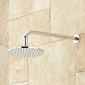 Signature Hardware 931419 Lattimore Shower System with Rainfall Shower Head and Hand Shower - Rough In Included