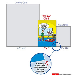 NobleWorks - 1 Happy Birthday Card Funny - Cartoon Humor for Birthdays, Stationery Joke (Buyer Discretion Advised) - F-kin Truck 4373