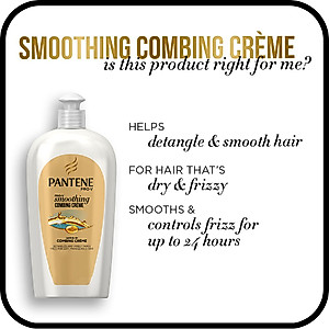 Pantene Smoothing Combing Creme, 6.7 Fluid Ounce