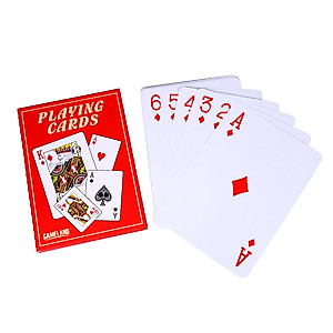 GAMELAND Super Jumbo Playing Cards (Humongous 8-1/4" x 11-3/4" Cards)