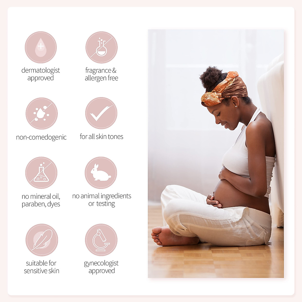 Palmer's Pregnancy Hydrating Facial Sheet Masks, 0.95 fl. oz. (Pack of 5)