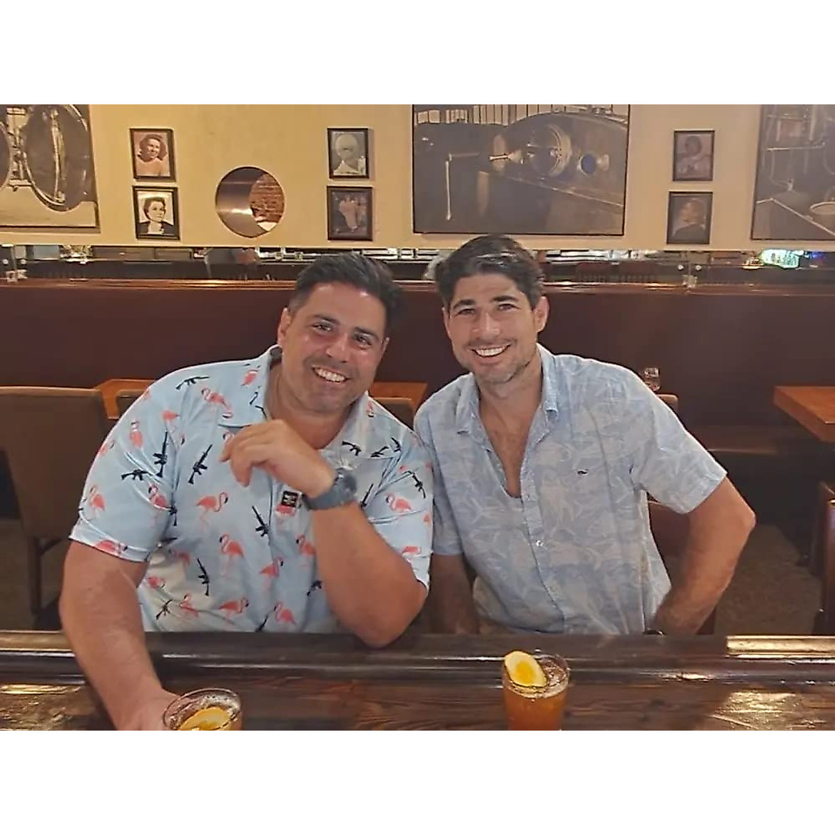 Armed Flamingo Golf Polo Shirt - 2XL