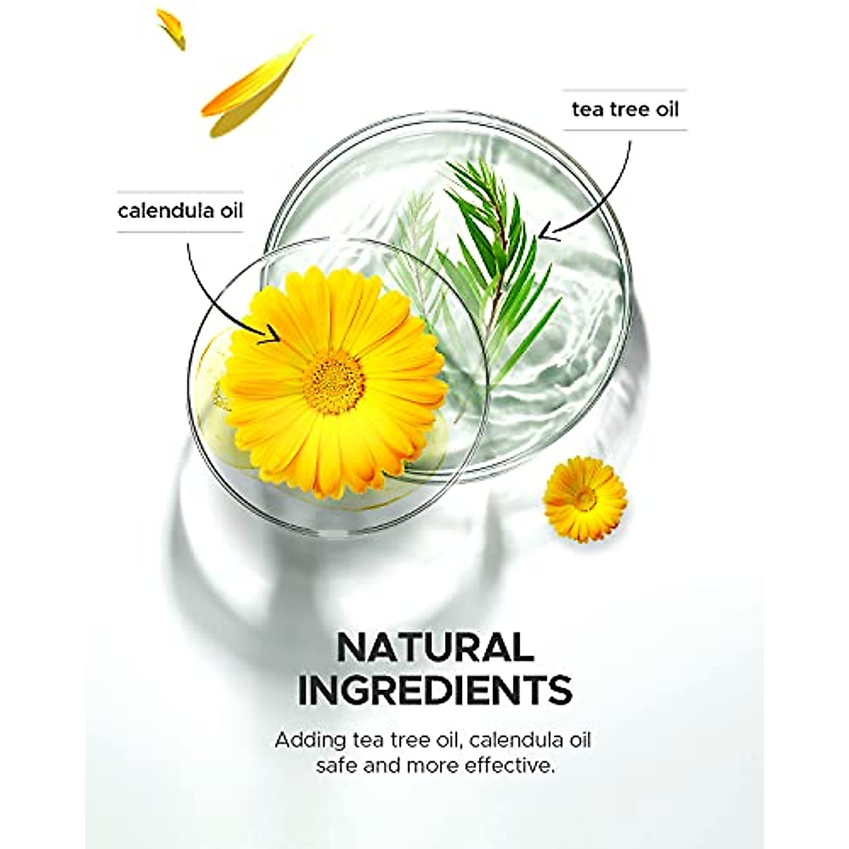 ZATKTK Acne Pimple Patch (180 Counts 4 Sizes), Invisible Hydrocolloid Acne Patch with Tea Tree Oil & Calendula Oil, Acne Spot Healing Patch Zit Patches for Face