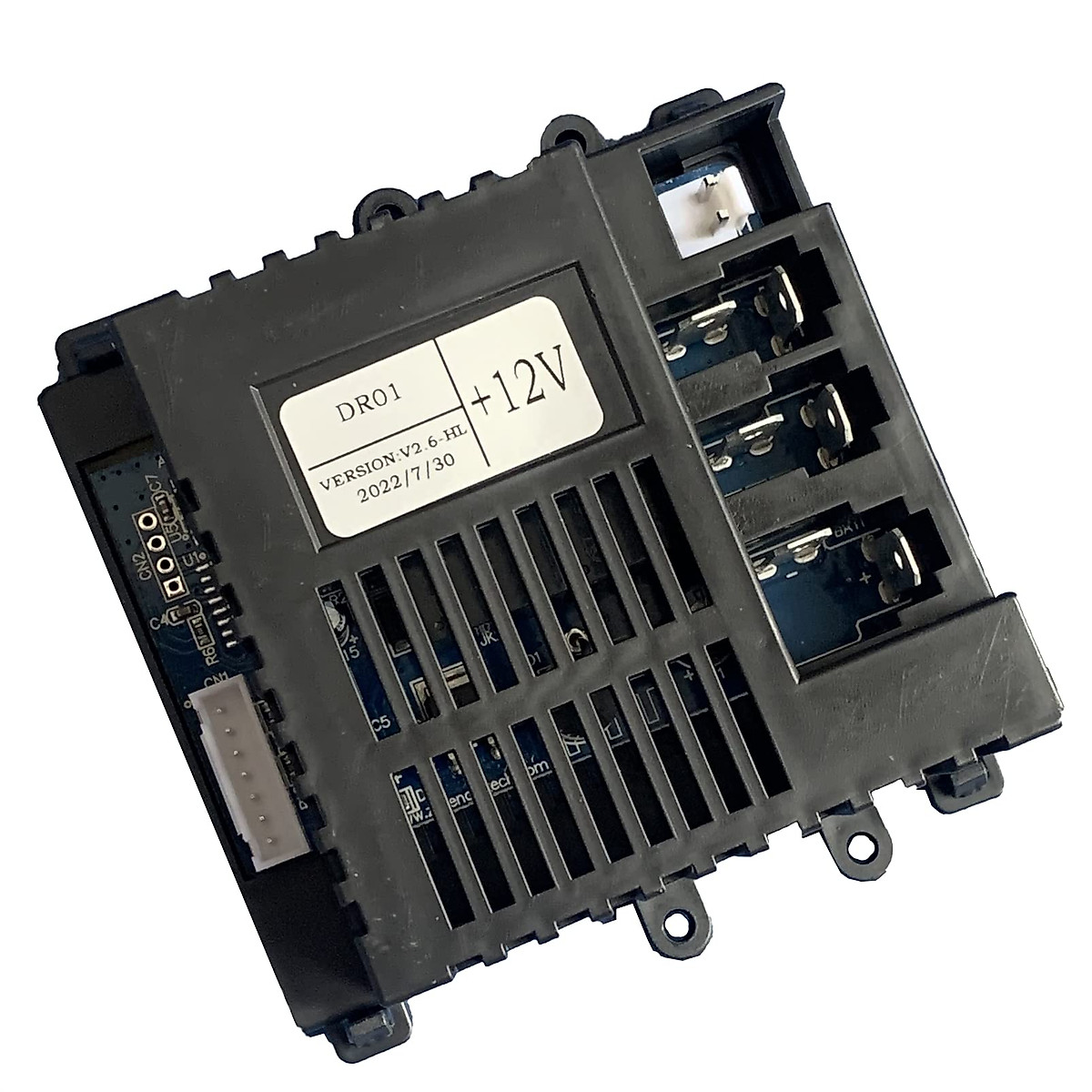 2.4G Bluetooth Remote Control DR01 V2.6-HL 12V Receiver Kit Kids Powered Ride On Car,Controller Control Box Accessories for Children Electric Ride On Car Replacement Parts