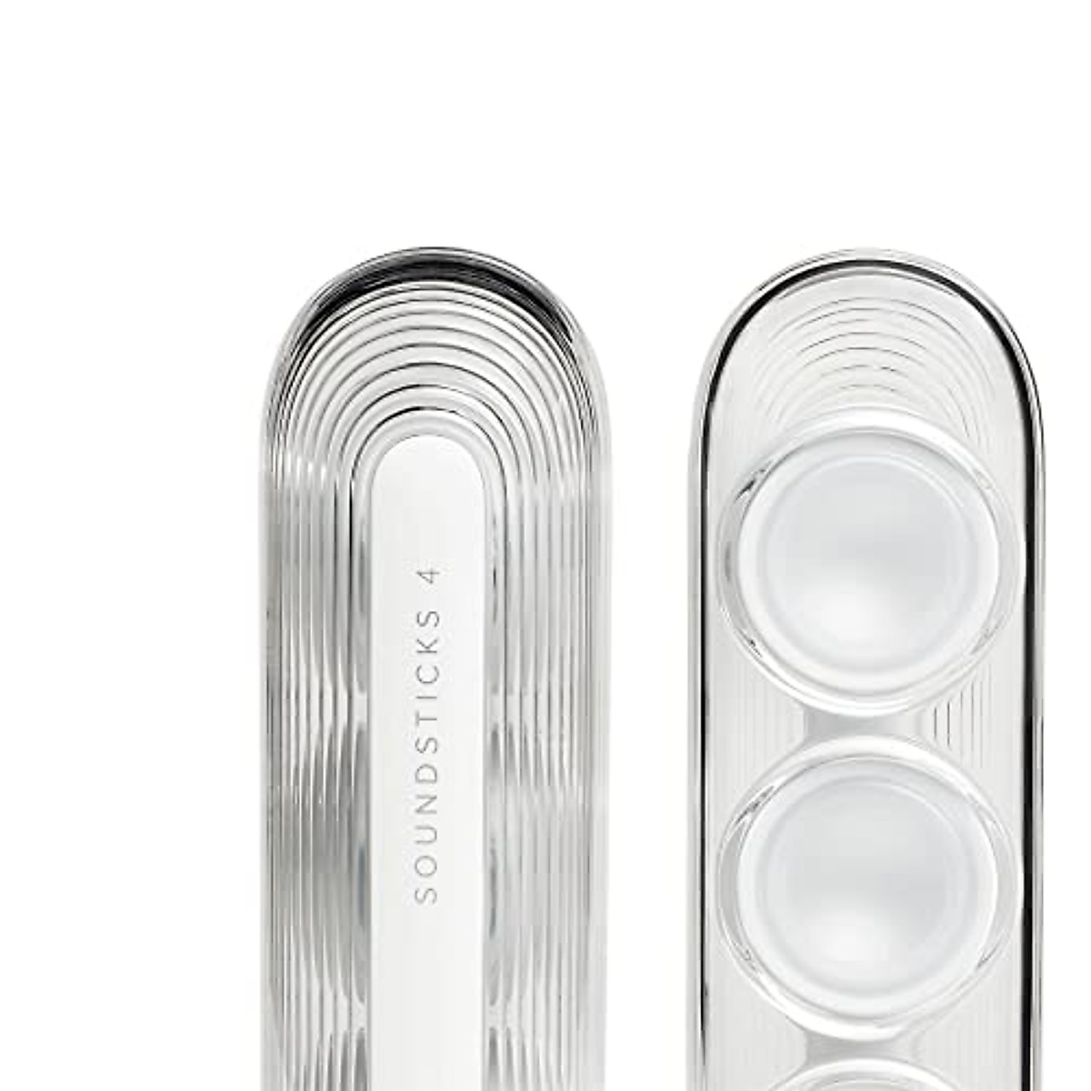 Harman Kardon HK SoundSticks 4-2.1 Bluetooth Speaker System with Deep Bass and Inspiring Industrial Design (White)