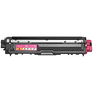 Brother TN221BK Standard Yield Black and TN225C, TN225M, TN225Y High Yield Cyan, Magenta and Yellow Toner Cartridge Set