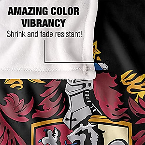 Harry Potter Gryffindor Crest Black Silky Touch Super Soft Throw Blanket 36" x 58",Gryffindor Crest