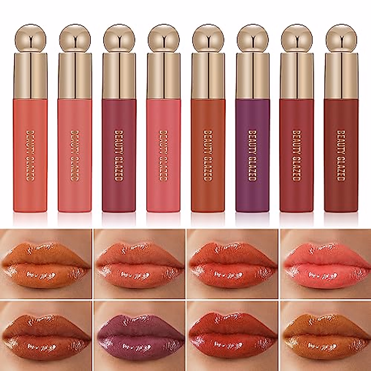 Beauty Glazed Soft Pinch Tinted Lip Oil - Innovative gel-to-oil Formula Lightweight, Hydrating Long-wearing Lip Care with Subtle Tint and Glossy Finish Lip Glow Oil (105 HONEY)