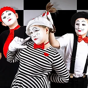 BOBISUKA White Face and Body Paint,Professional Oil Based Creamy Painting Palette For Party Halloween Stage Cosplay Clown Sfx Makeup - Non Toxic For Adults And Kids (Large 70g/2.46oz)