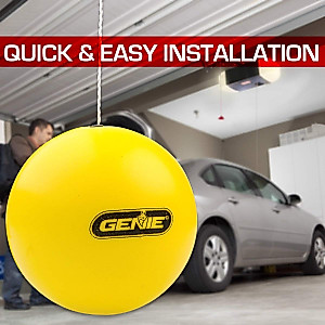 Genie GPS-R Stop Perfect Every Time Parking Guide System, one Size, Yellow, 1 Count (Pack of 1)