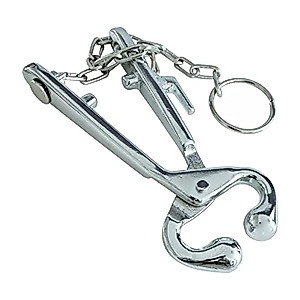 Colcolo Cattle Nose Rings Pliers Piercing Smooth Durable Farm Equipment Bovine Clip for Livestock